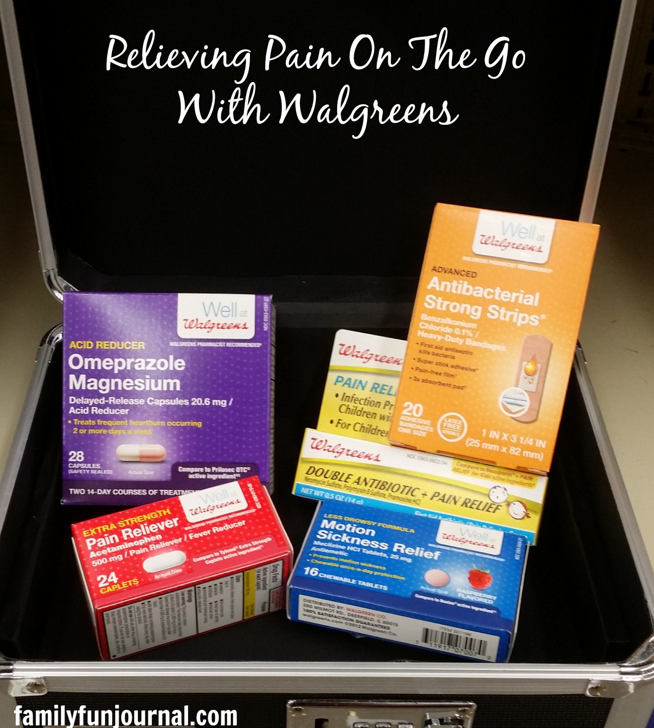 Relieving Pain With Walgreens #shop - Family Fun Journal