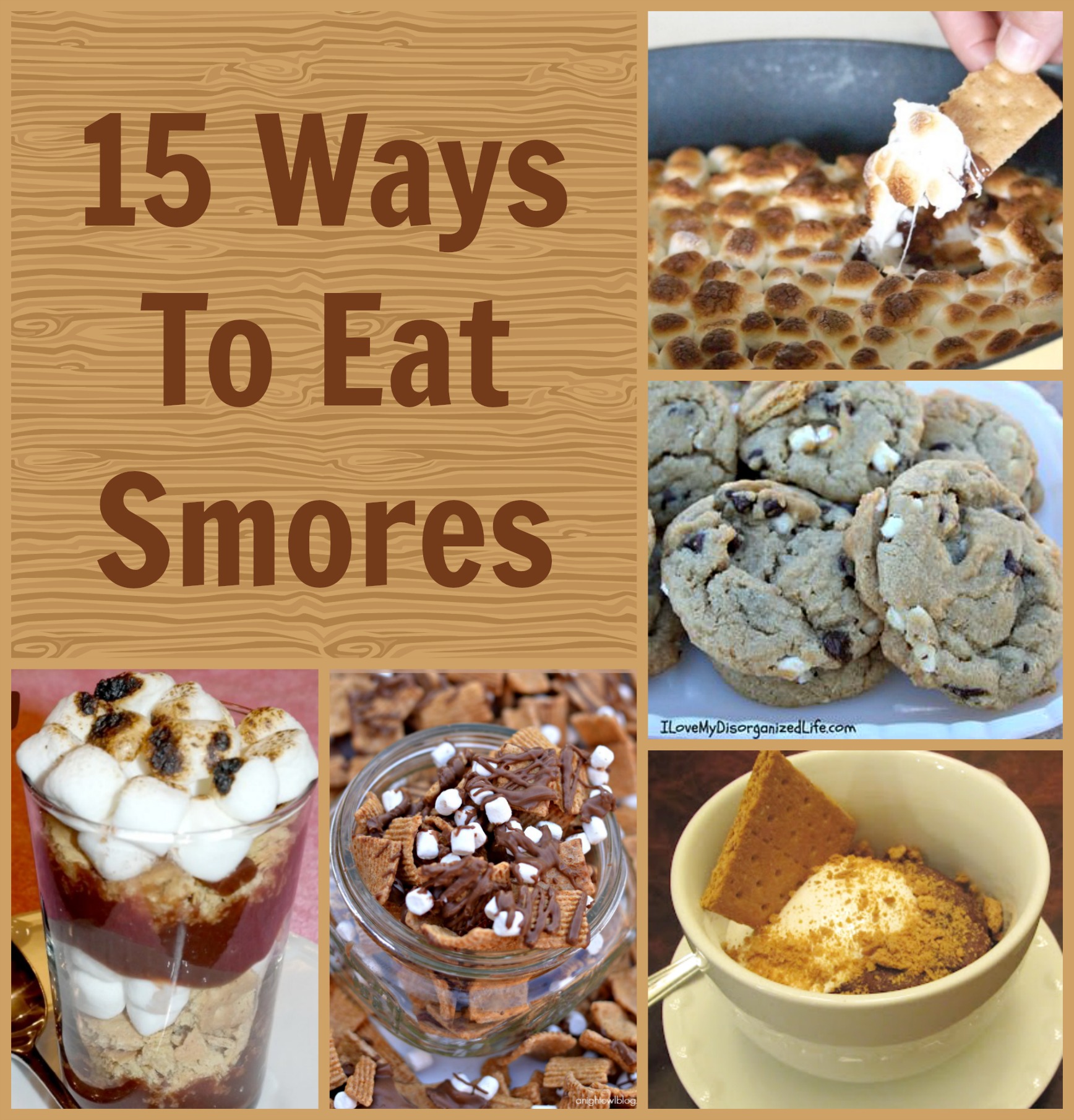 15 ways to eat smores - Family Fun Journal