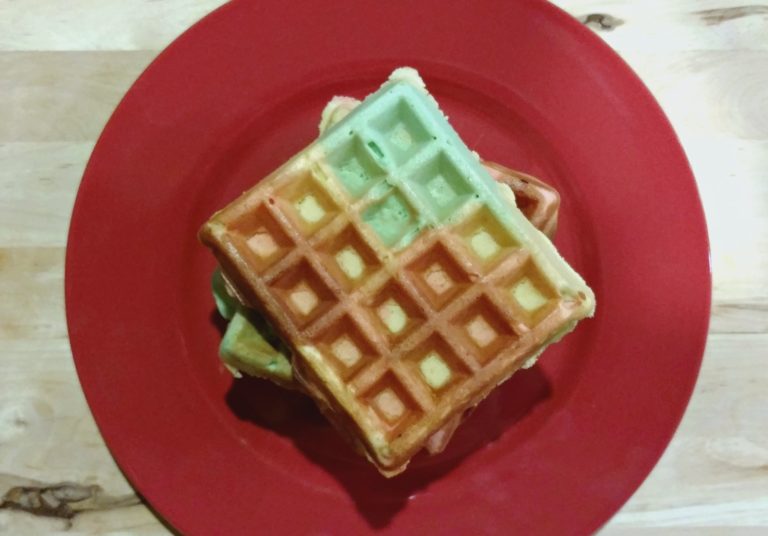 Flag Waffles - Family Fun Journal