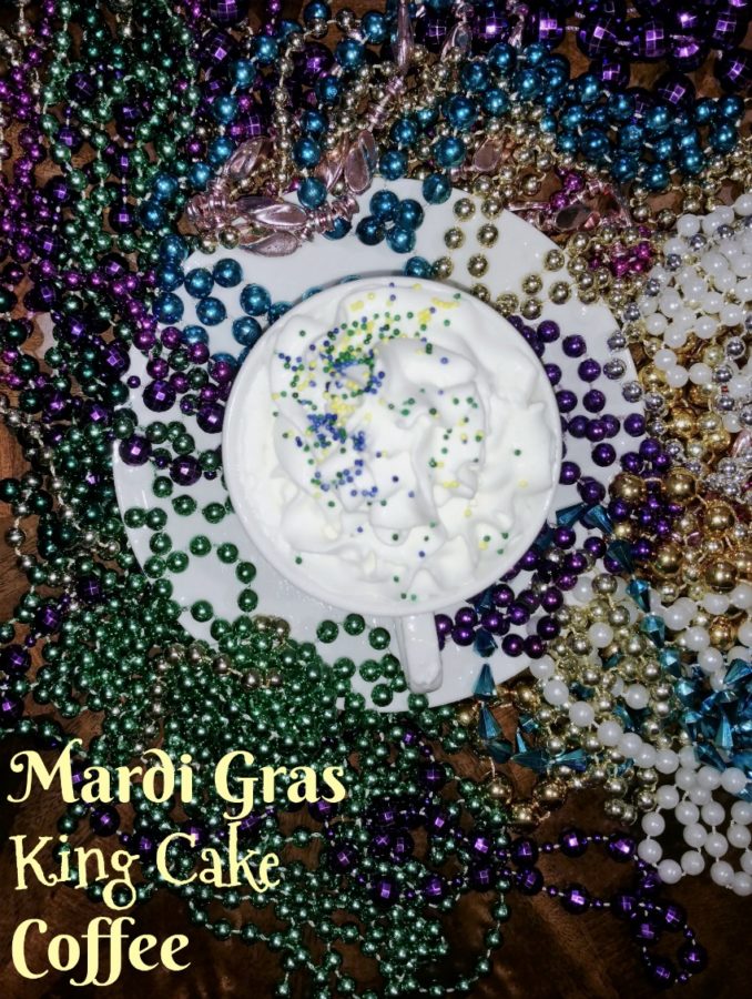 King Cake Coffee Perfect For Mardi Gras! - Family Fun Journal