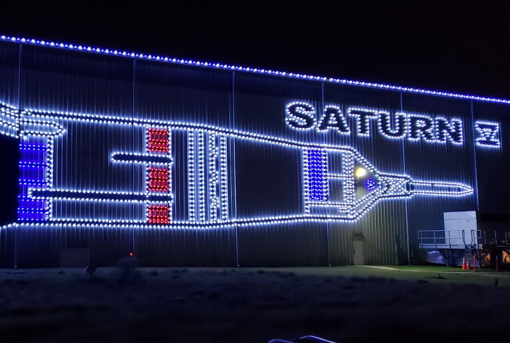 Galaxy Lights at Space Center Houston - Family Fun Journal